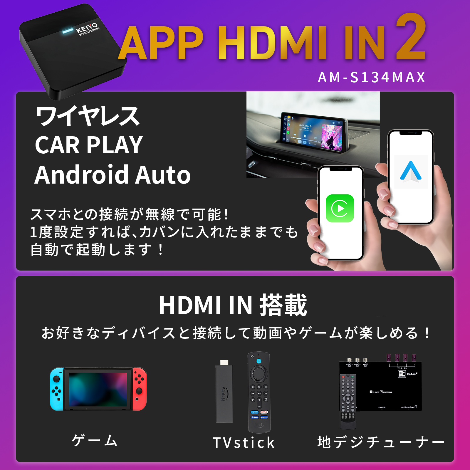 APP HDMI IN 2 | 株式会社慶洋エンジニアリング【公式】